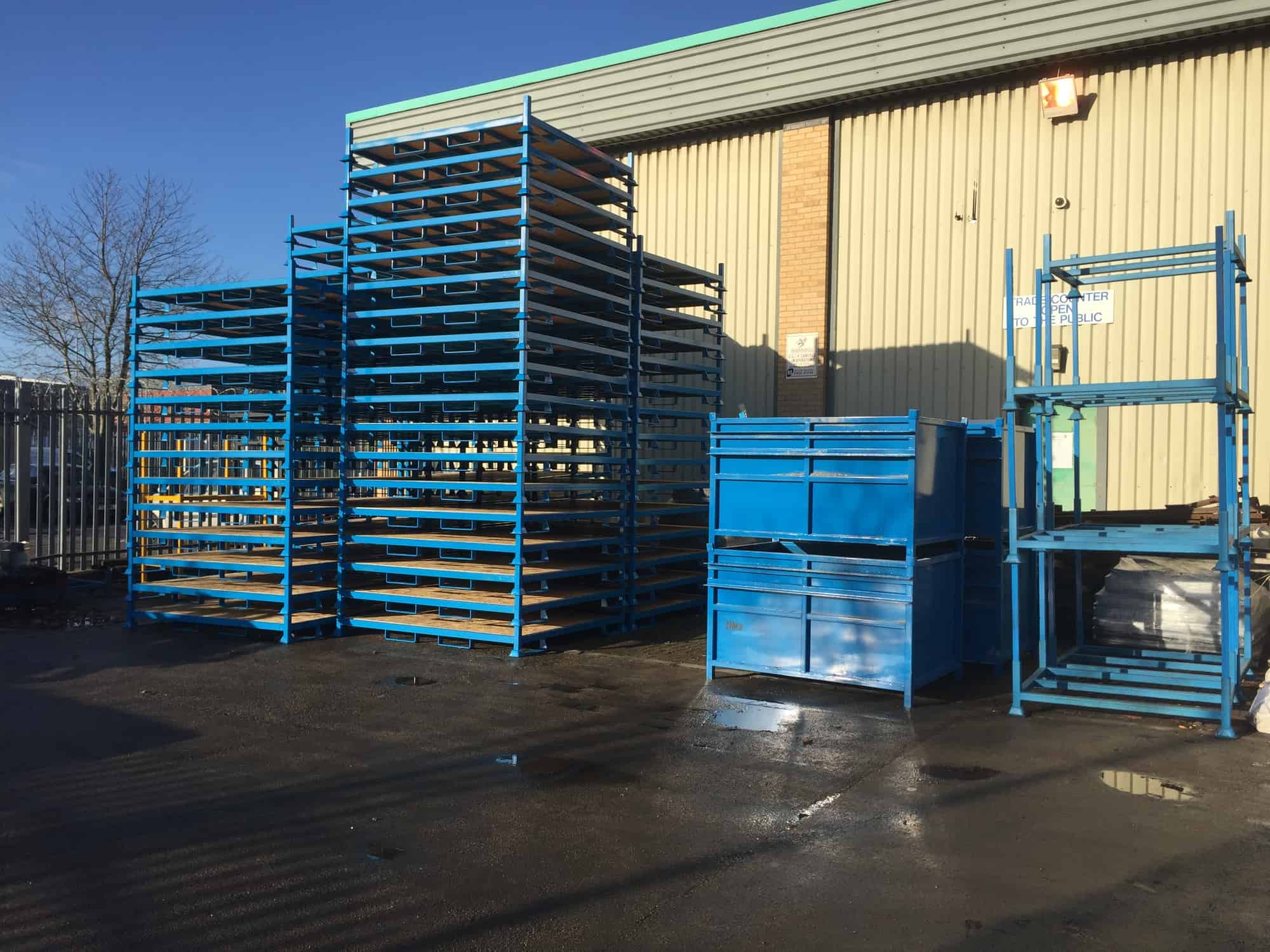 Bespoke Steel Pallets - British Manufacturing Shipped UK Wide